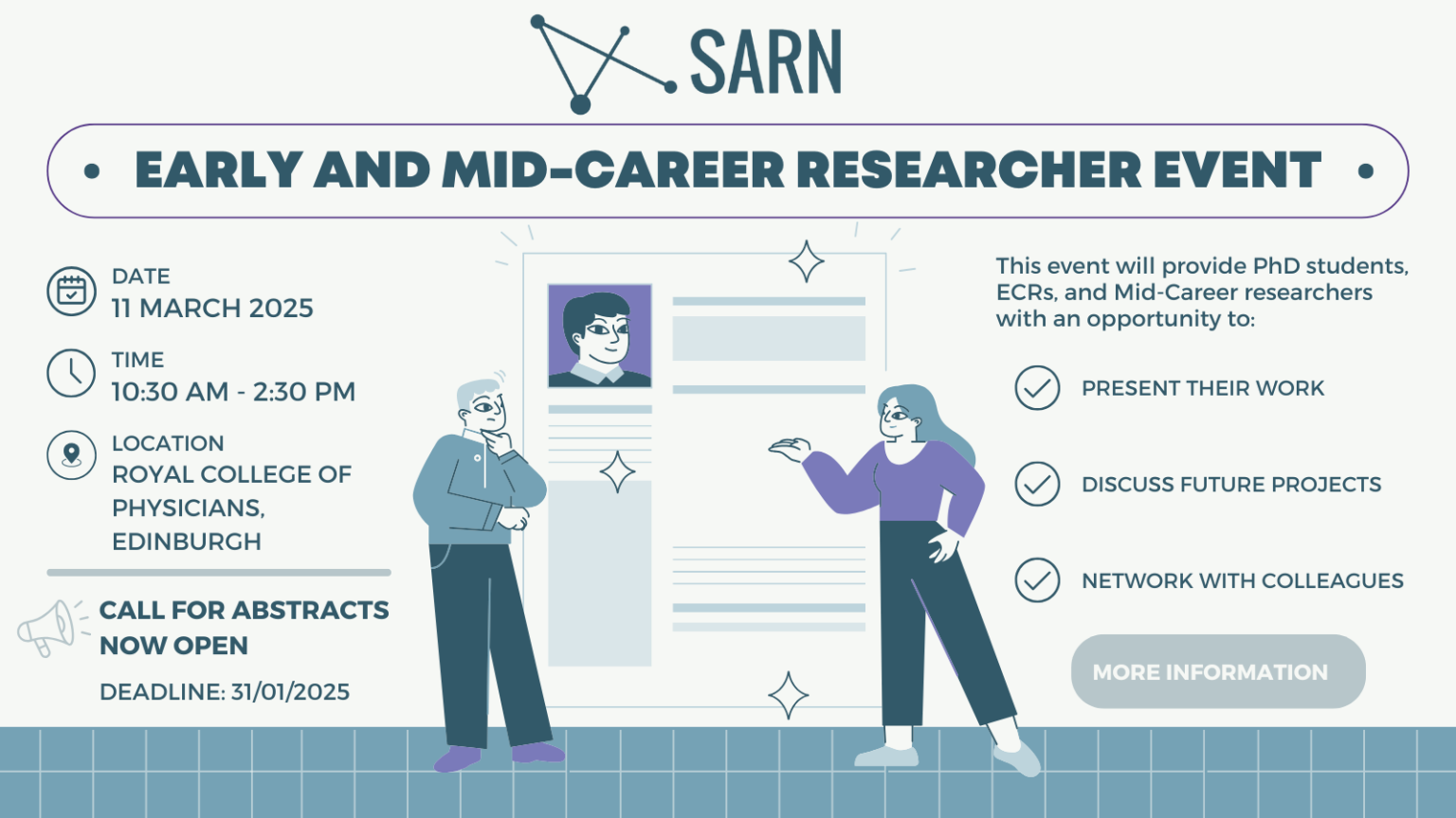 Call for abstracts - SARN Early and Mid-Career Research Event - SARN